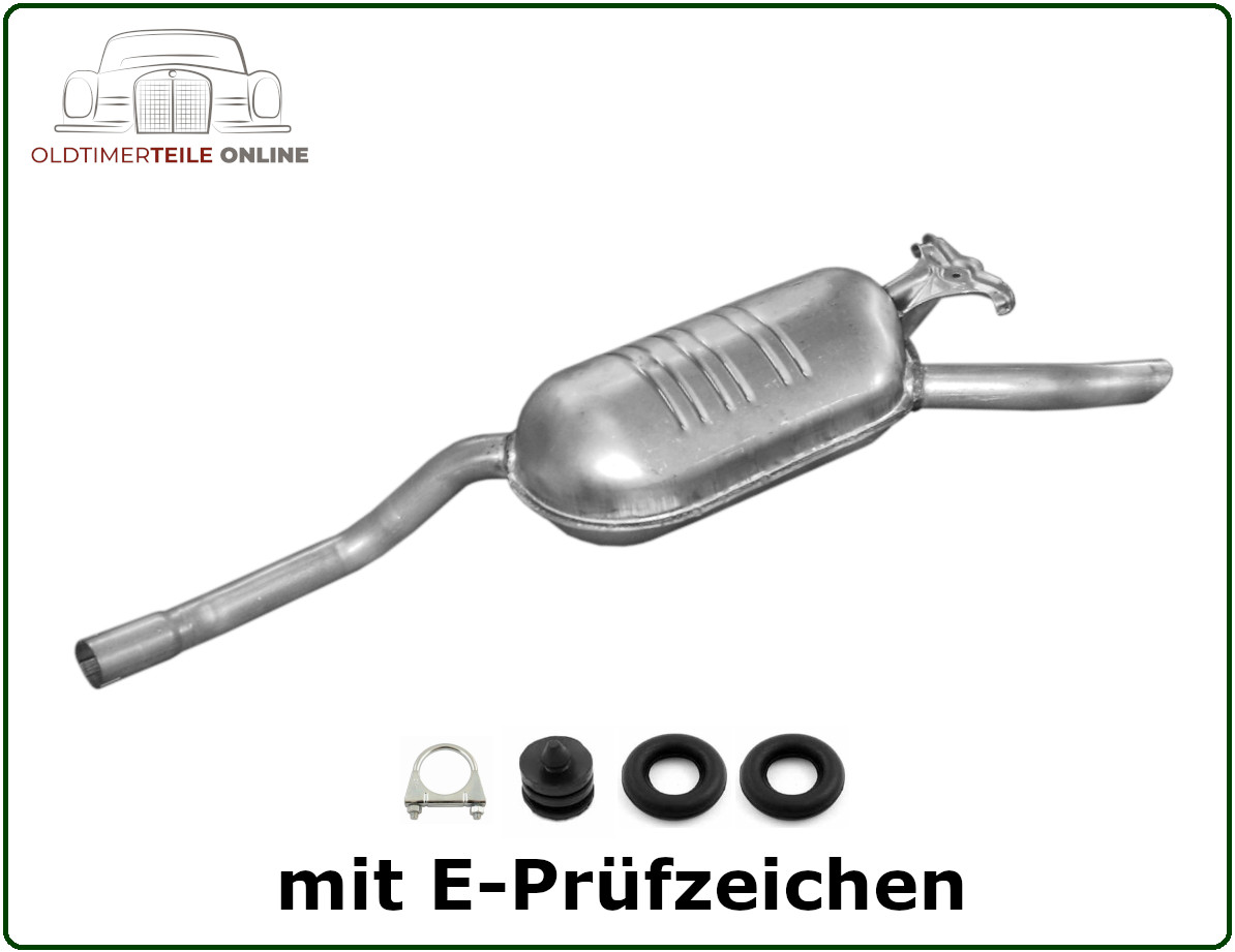Auspuff für Mercedes W124 C124 230CE 200 230 200E 230E 200D 250 ...